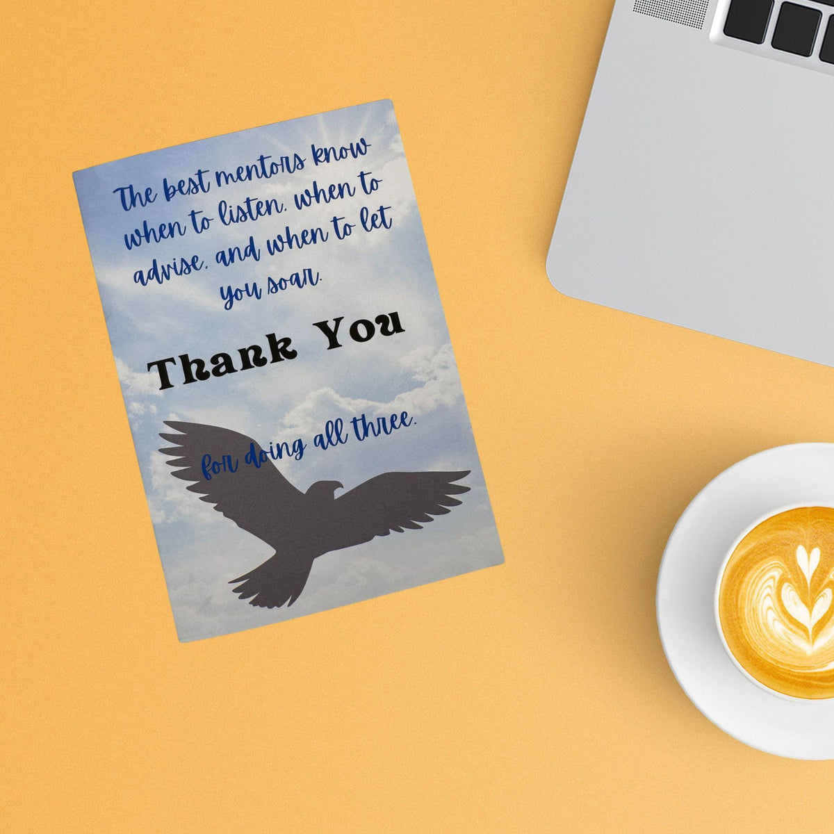 Mentoring Appreciation Card. Mentor Thank You Card. Career Growth Card ...