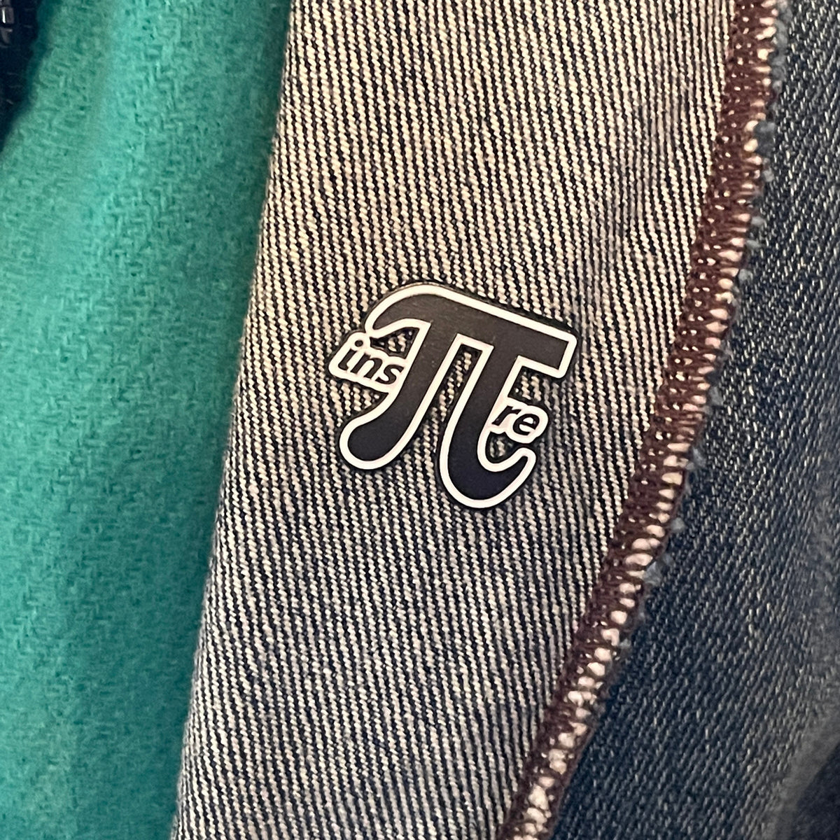 EnginearringDesigns | Maths Inspiration Pin Badge. Inspire with Pi ...